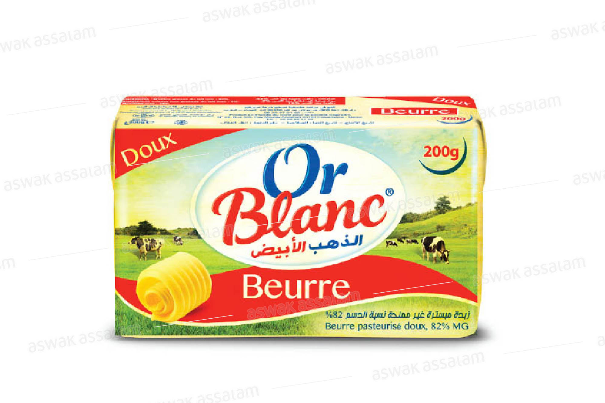 BEURRE DOUX 200G OR BLANC - Aswak Drive - AS from Aswak